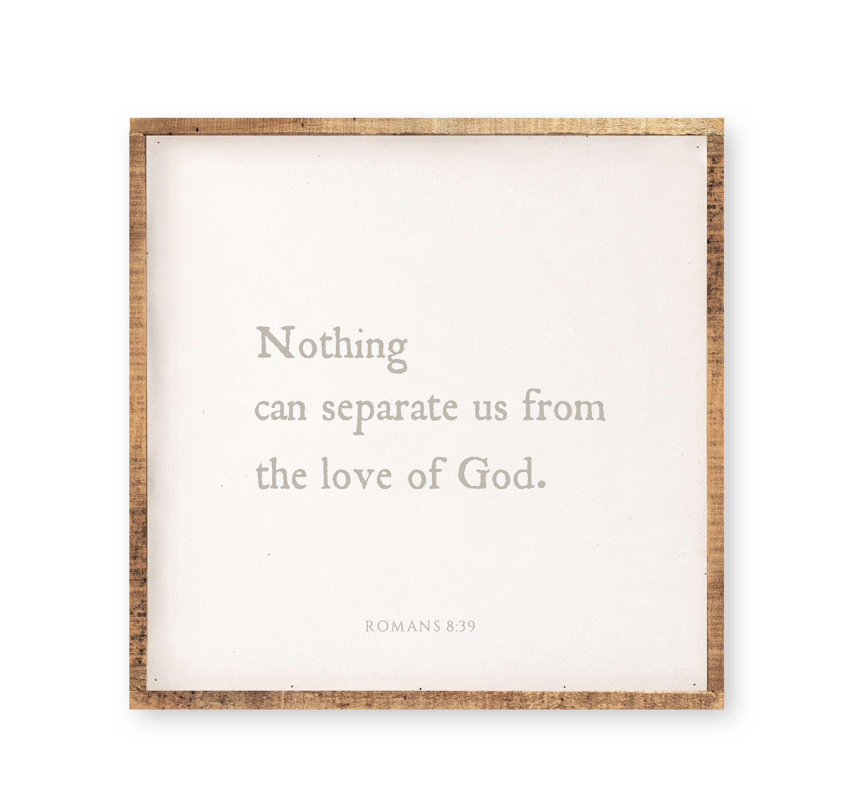 Nothing Can Separate Us From the Love of God 36 X 36 - Etsy