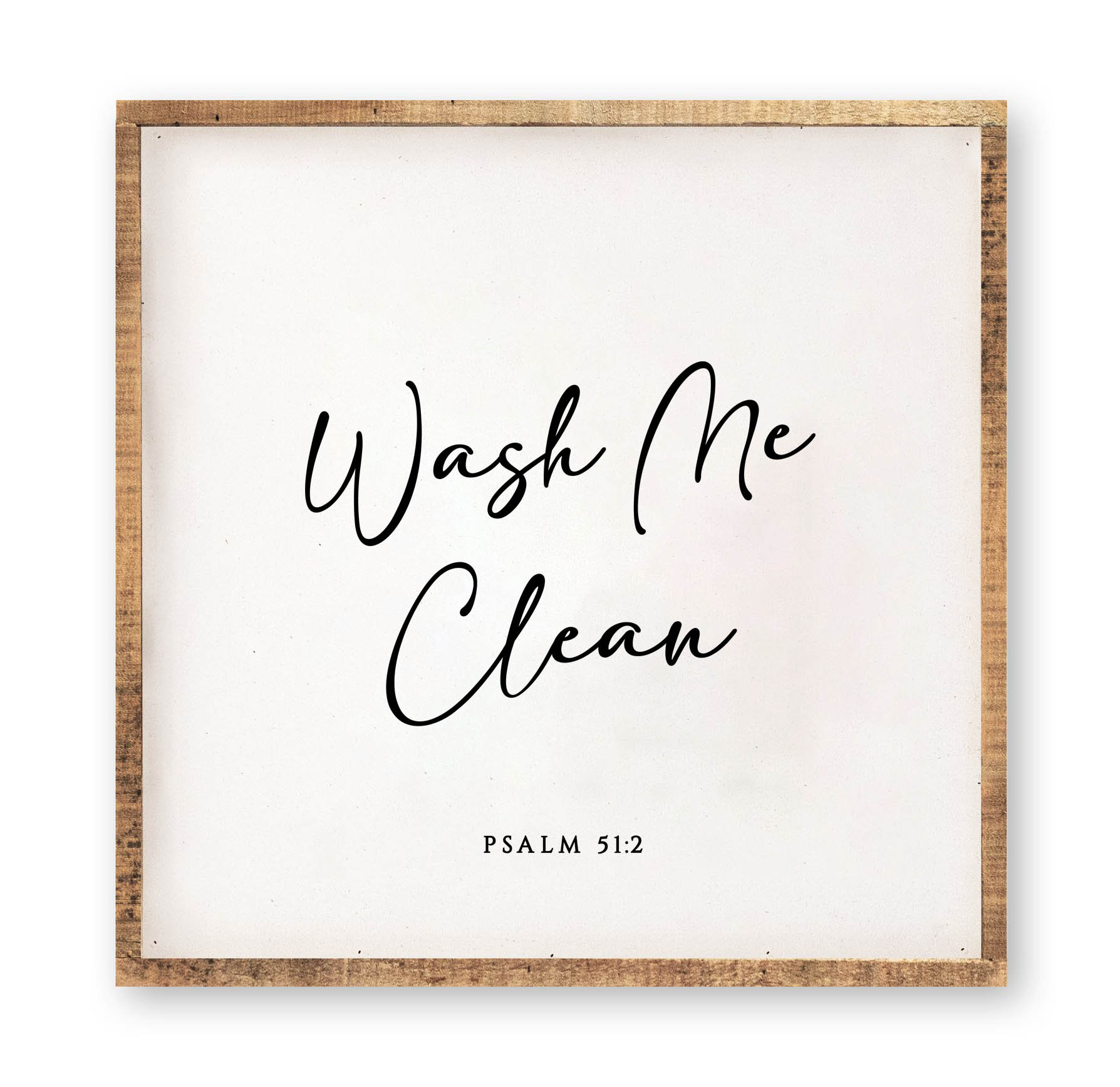 Bathroom Signs Bible Verse Wood Framed Getting Ready - Etsy