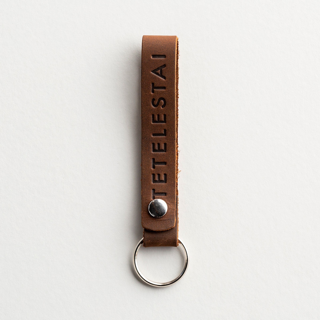 TETELESTAI Leather Keychain or Bracelet | Christian Apparel | High ...