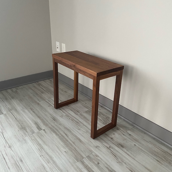 Walnut End Table - Etsy