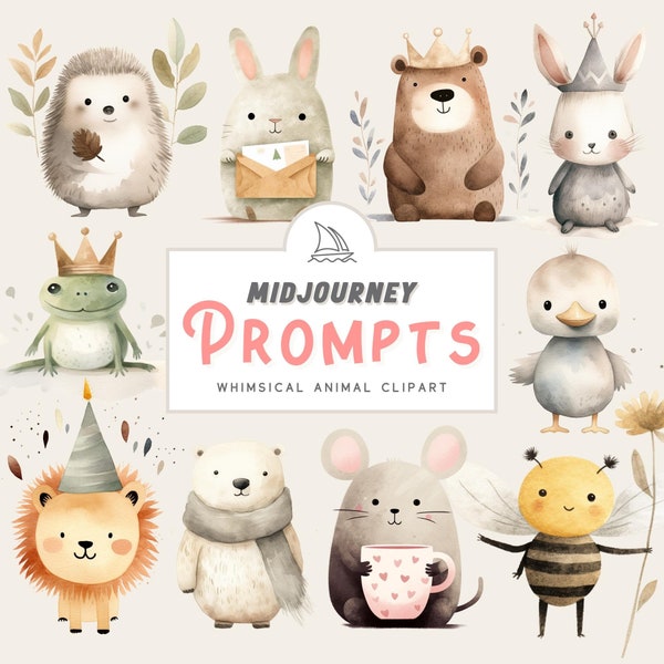 Whimsical Animal Art - Etsy