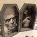 Universal Monster Mummy Wood Coffin Trinket Keepsake Box Horror Gothic ...