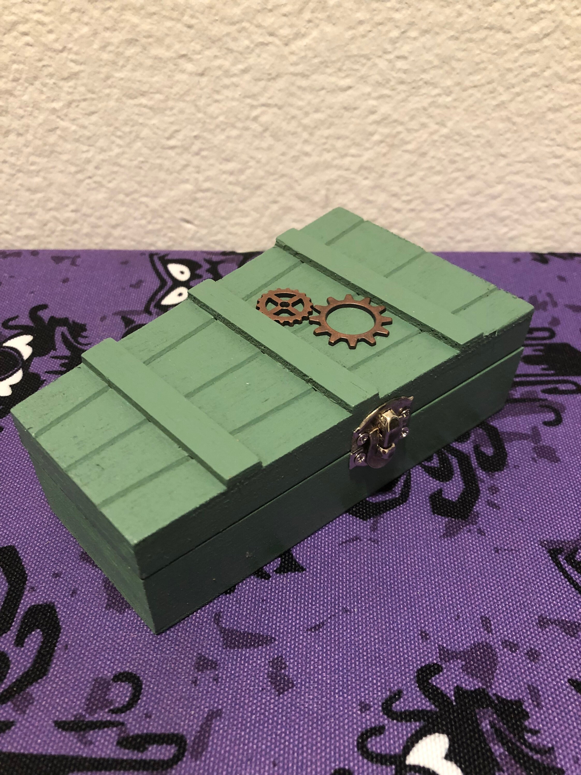 Universal Monster Frankenstein Wood Coffin Trinket Keepsake Box ...