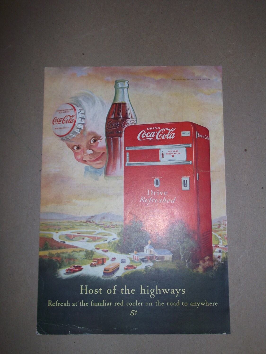 Vintage Coca Cola Magazine Advertisement. Beautiful and Lively - Etsy