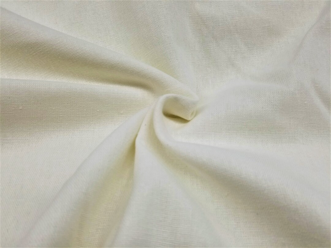 Zuma Fabrics Ivory Soft Linen Fabric Sold by the Yard ivory Color 1 ...