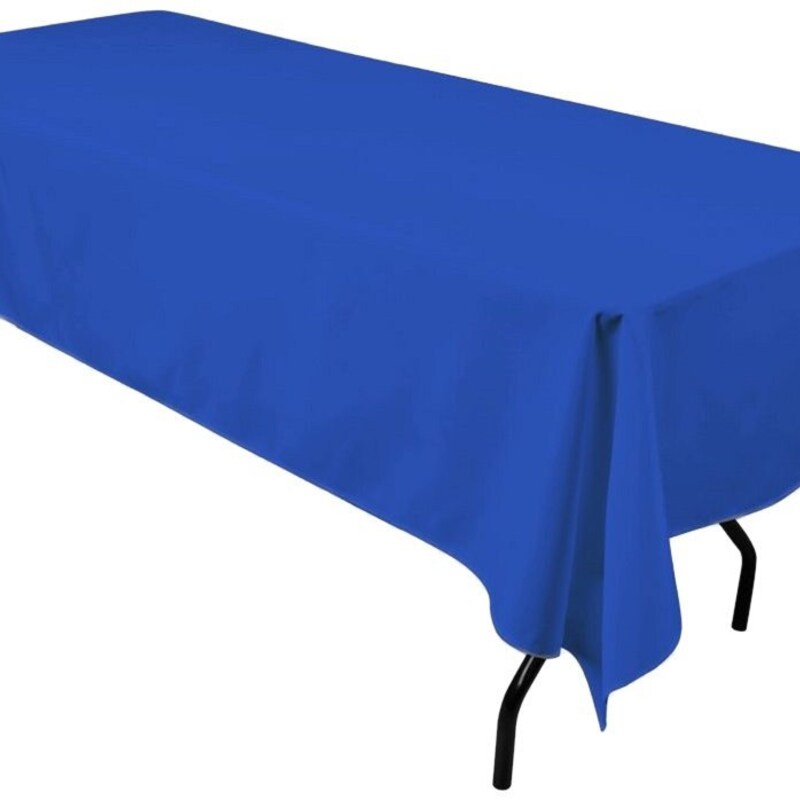 Royal Blue Table Cloth - Etsy