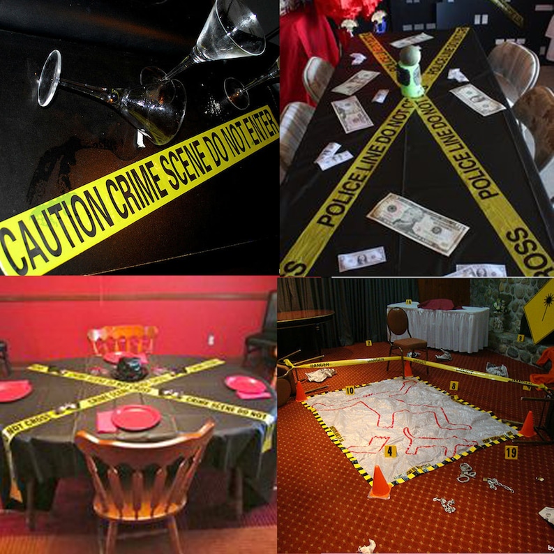 Crime Scene Do Not Enter Novelty Barrier Tape. 3m 10 Ft. - Etsy
