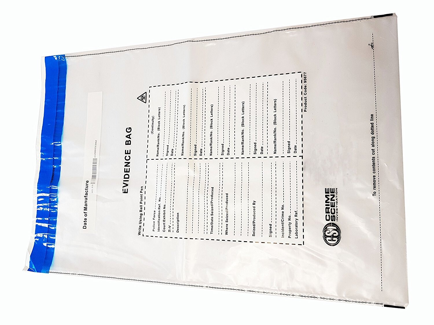 Crime Scene CSI Evidence Bags Pack of 4 | Etsy