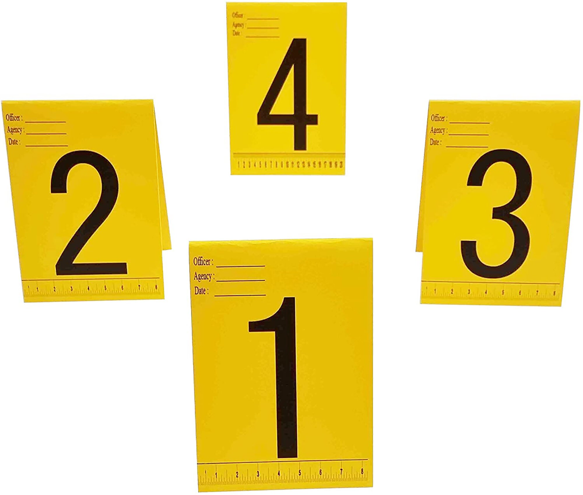 Crime Scene Evidence Markers