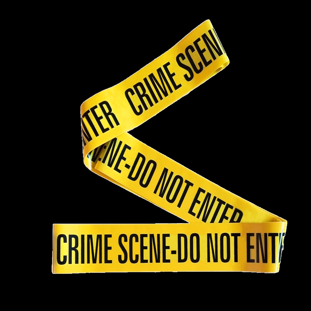 Crime Scene Do Not Enter Novelty Barrier Tape. 3m 10 Ft. - Etsy