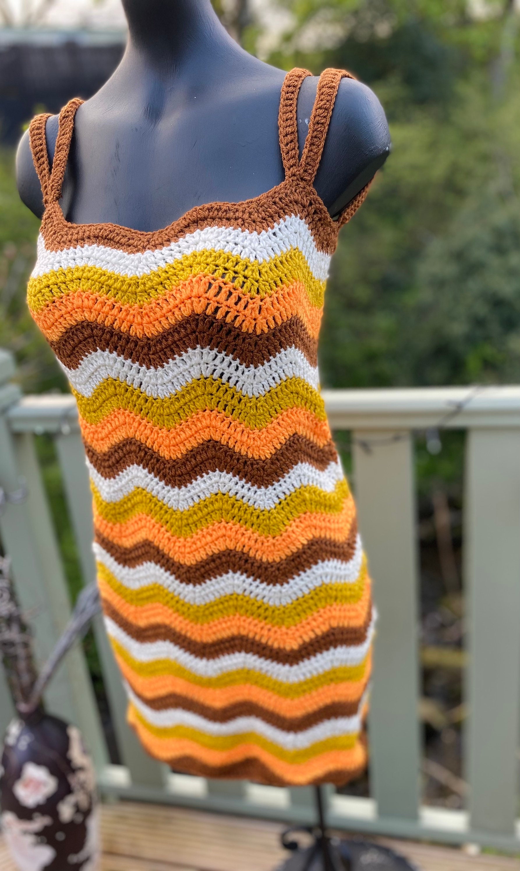 CROCHET PATTERN for Ripple Crochet Dress - Etsy