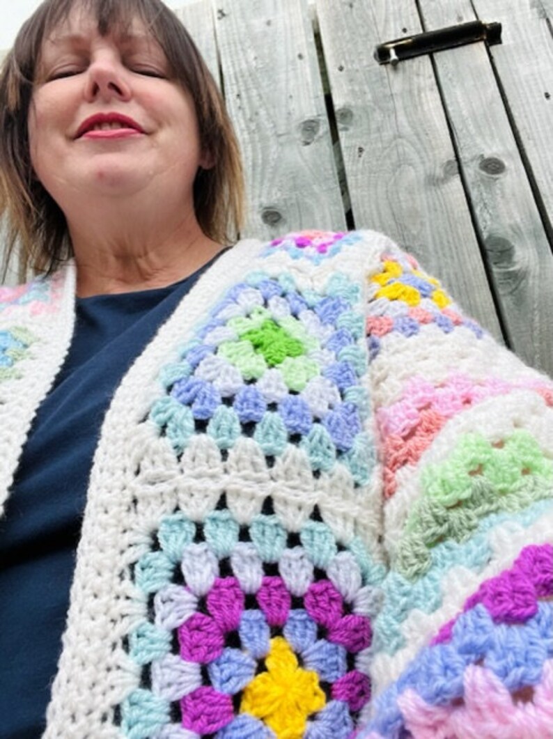 CROCHET PATTERN for Festival Crochet Cardigan - Etsy UK