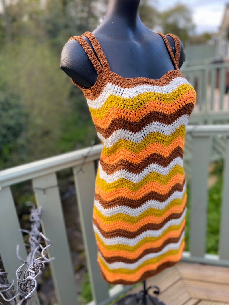 CROCHET PATTERN for Ripple Crochet Dress - Etsy