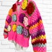 CROCHET PATTERN for Rose Crochet Cardigan - Etsy