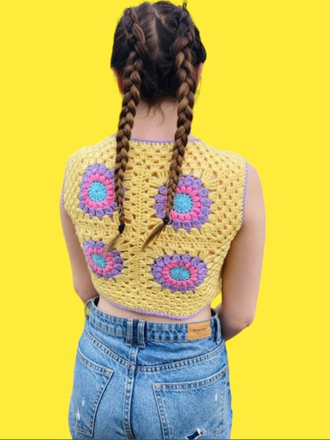 CROCHET PATTERN for Sunny Crochet Crop Top - Etsy