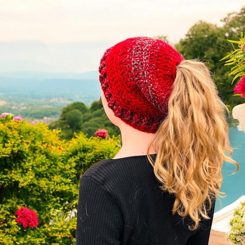 Red Woolly Hat - Etsy