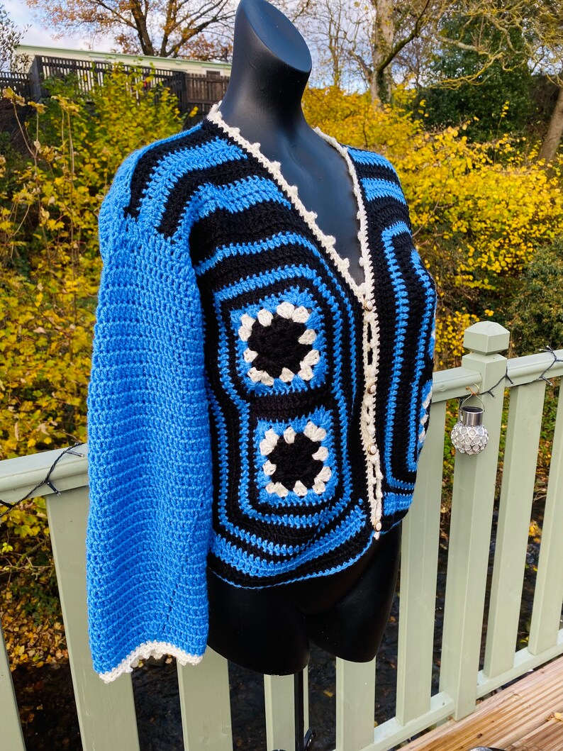 CROCHET PATTERN for Boho Crochet Cardigan | Etsy