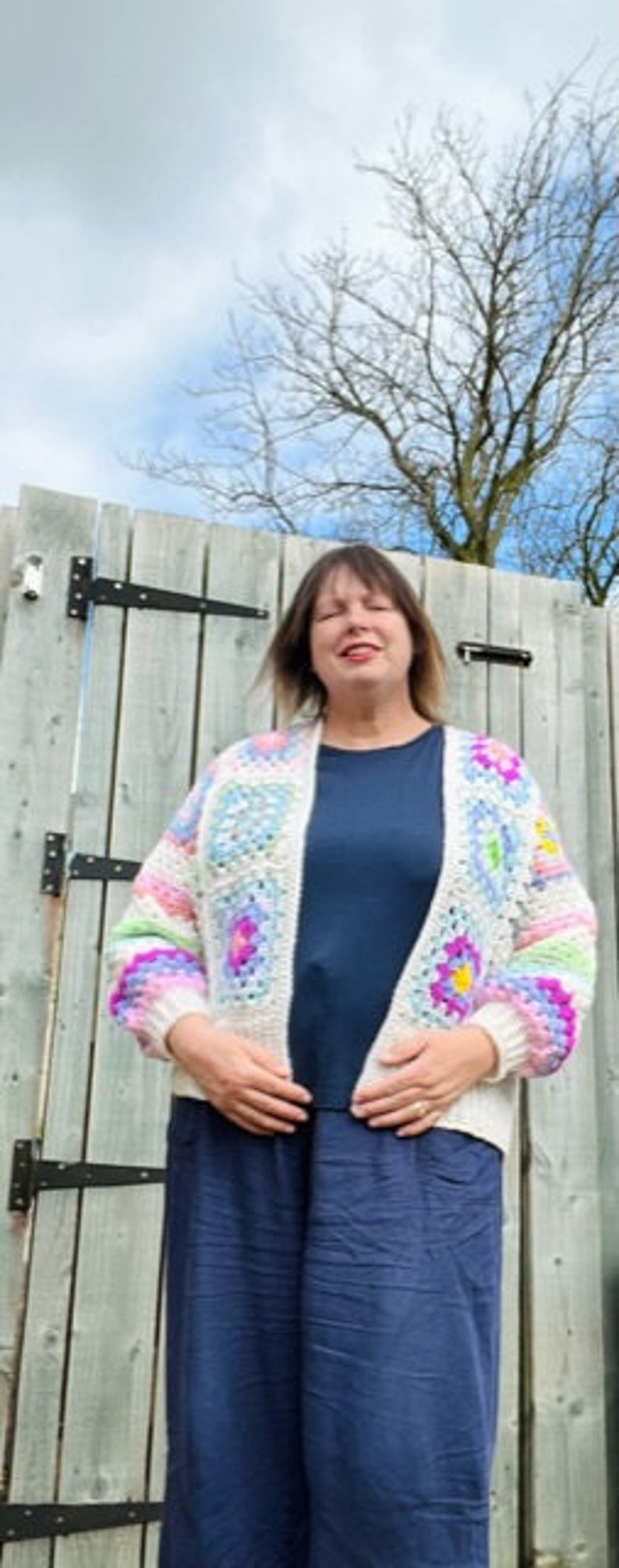 CROCHET PATTERN for Festival Crochet Cardigan - Etsy