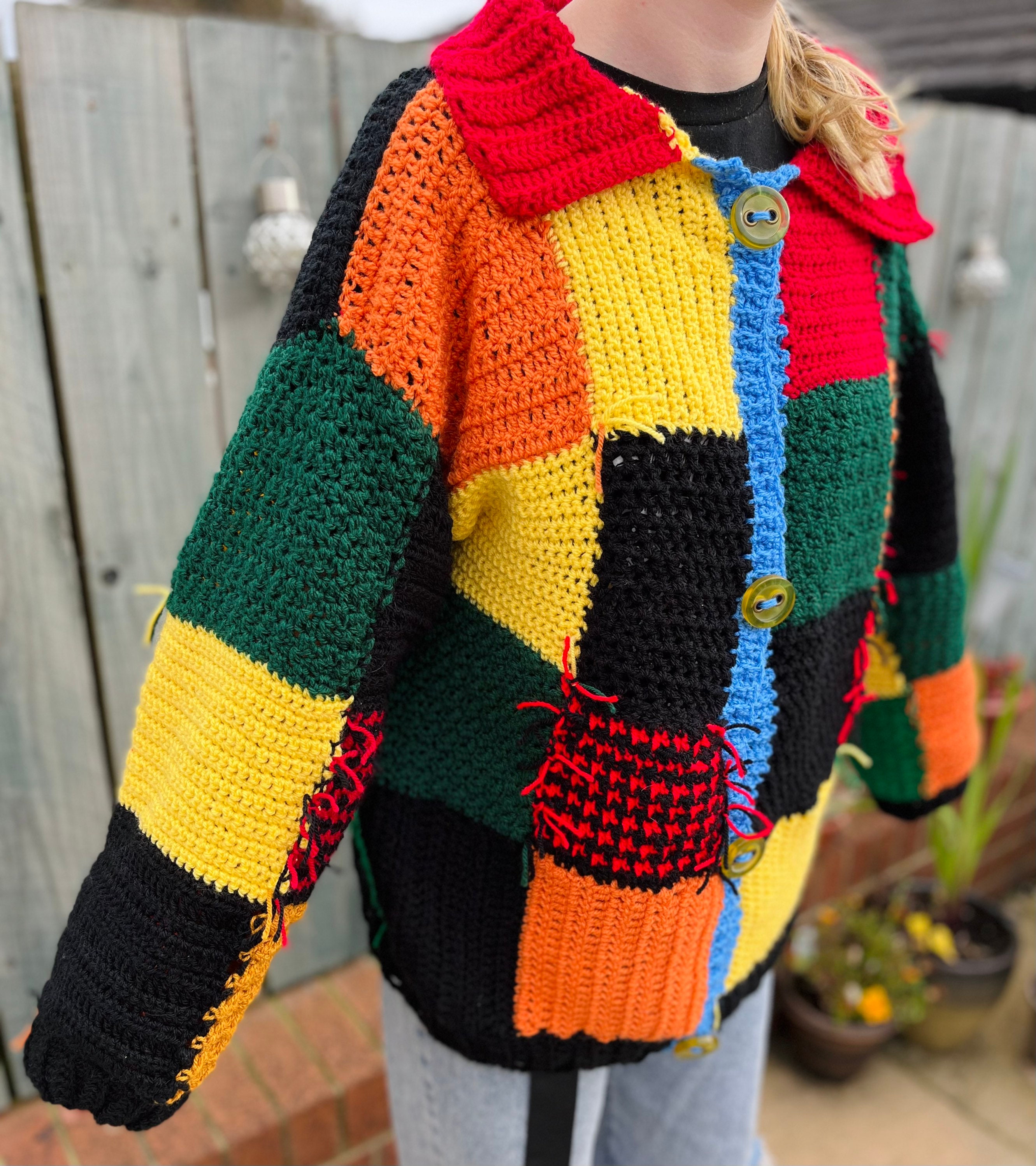 Harry Styles Crochet Cardigan Pattern - Etsy UK