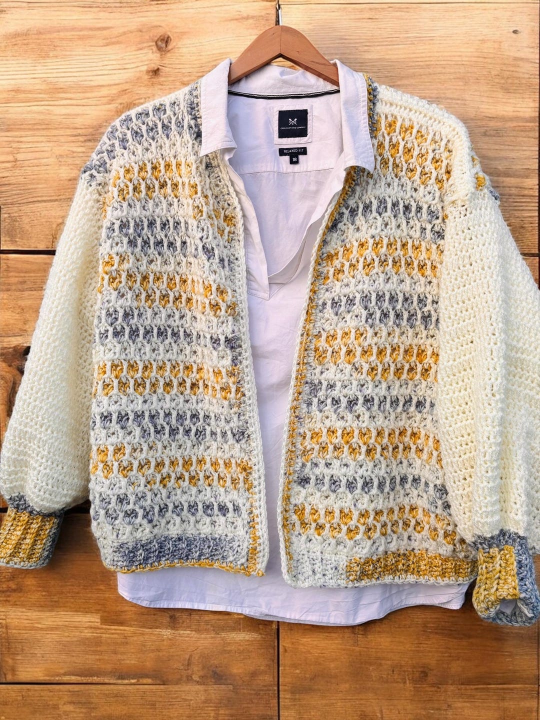 CROCHET PATTERN for Mauritian Crochet Cardigan - Etsy