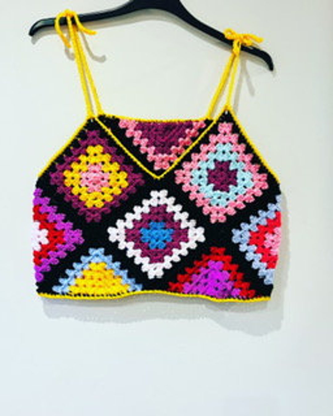 CROCHET PATTERN for Diamond Crochet Top - Etsy