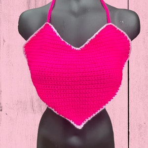 CROCHET PATTERN for Heart Crochet Top - Etsy