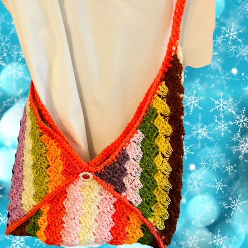 CROCHET PATTERN for Shoulder C2C Crochet Bag - Etsy