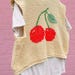 CROCHET PATTERN for Cherry Crochet Tank Top - Etsy