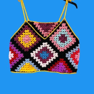 CROCHET PATTERN for Diamond Crochet Top - Etsy