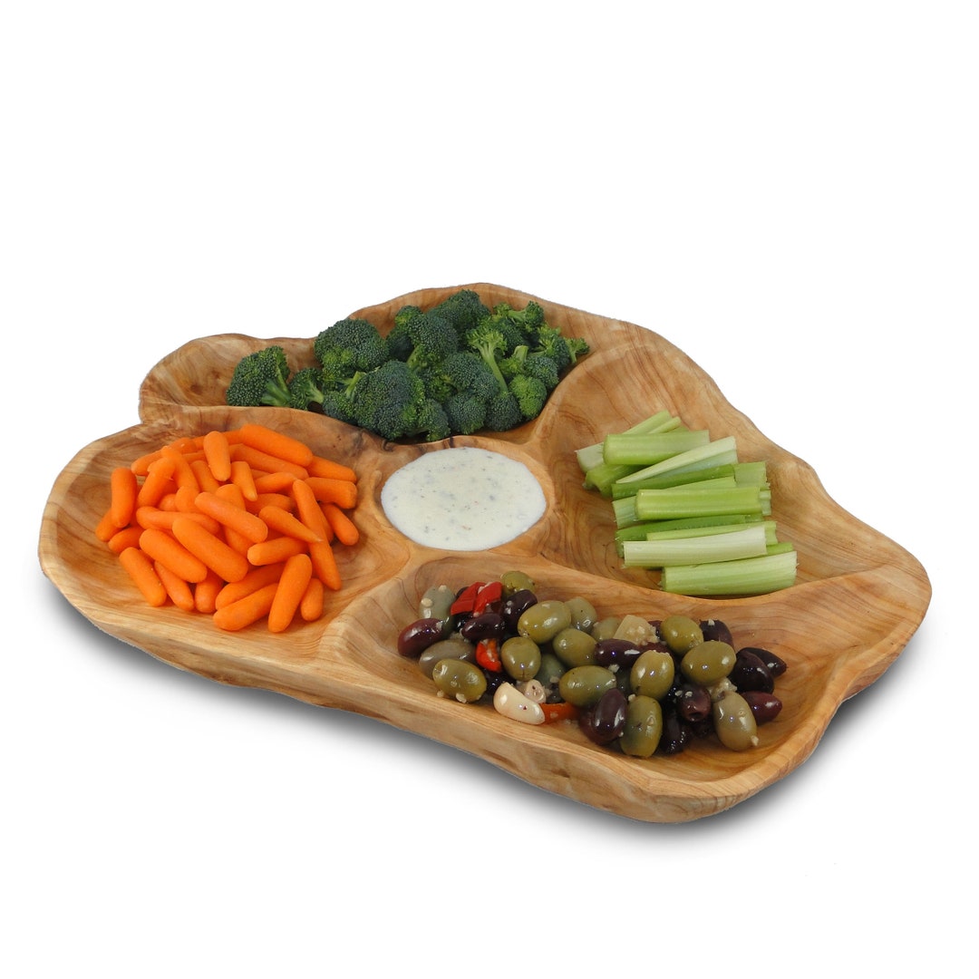 Large 18 to 22 X 14 to 16 Root Appetizer Platter Hand Carved From ...