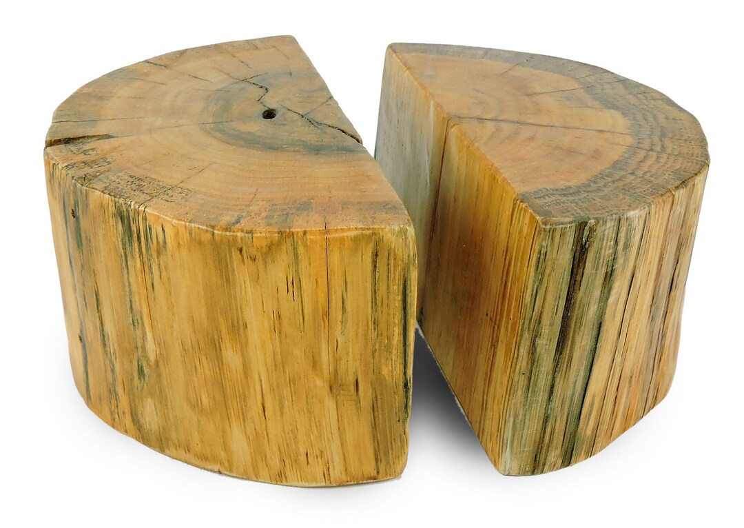 4" Tall X 8" Diameter Reclaimed Wood Buffet Riser Set. - Etsy