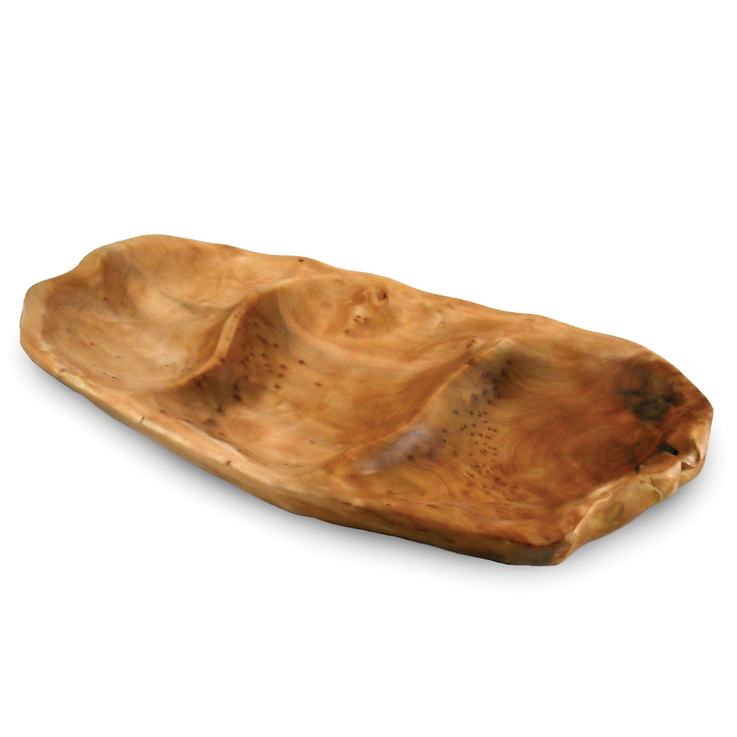 14 X 7 Reclaimed Root Wood 3-section Serving - Etsy