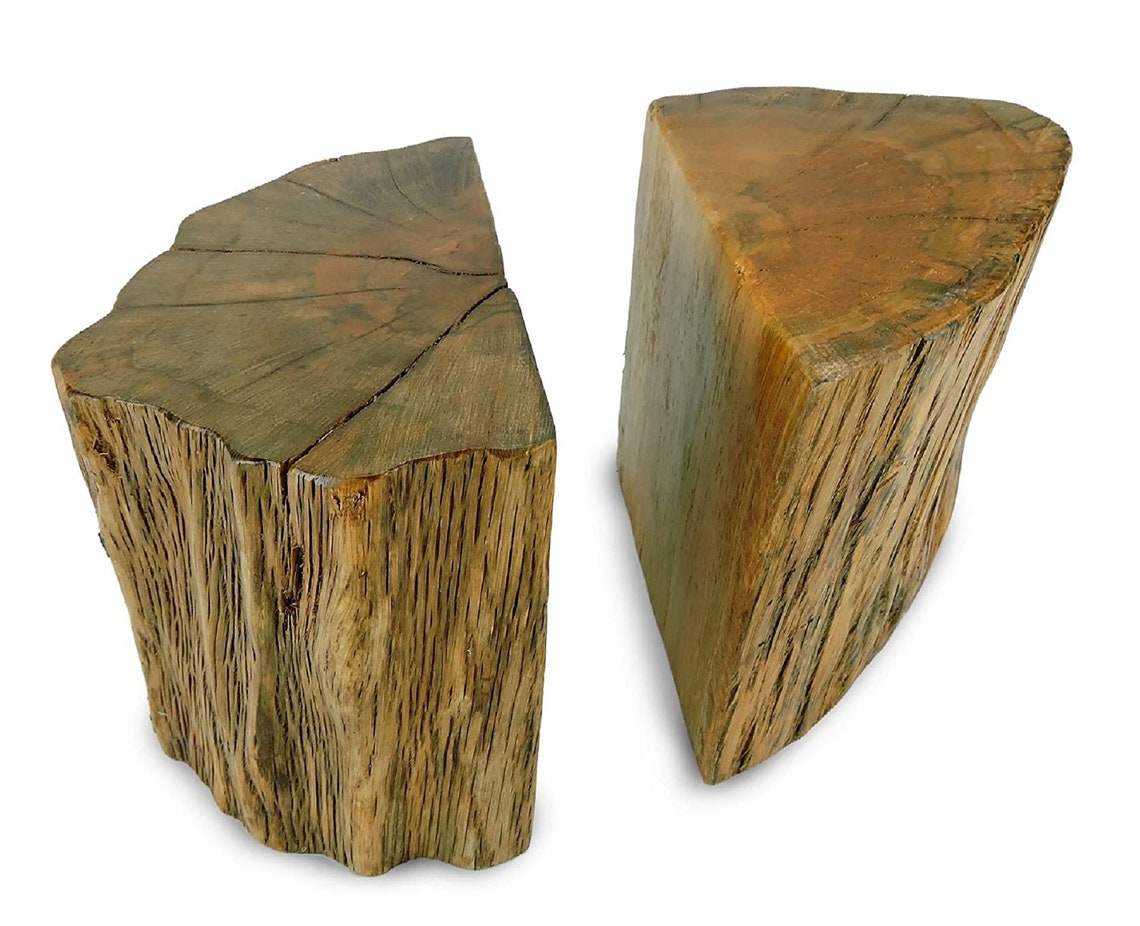 4" Tall X 8" Diameter Reclaimed Wood Buffet Riser Set. - Etsy