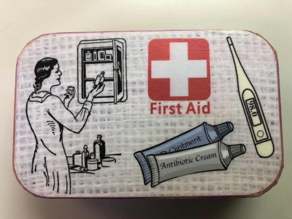 First Aid Kit Tin | Etsy