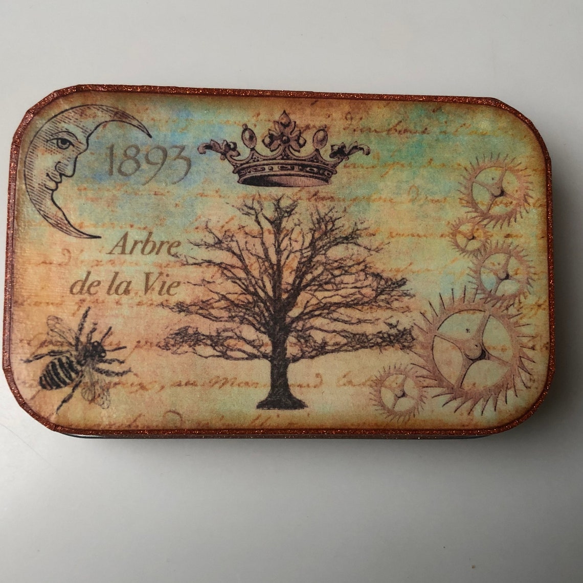 Tree of Life Altered Tin - Etsy