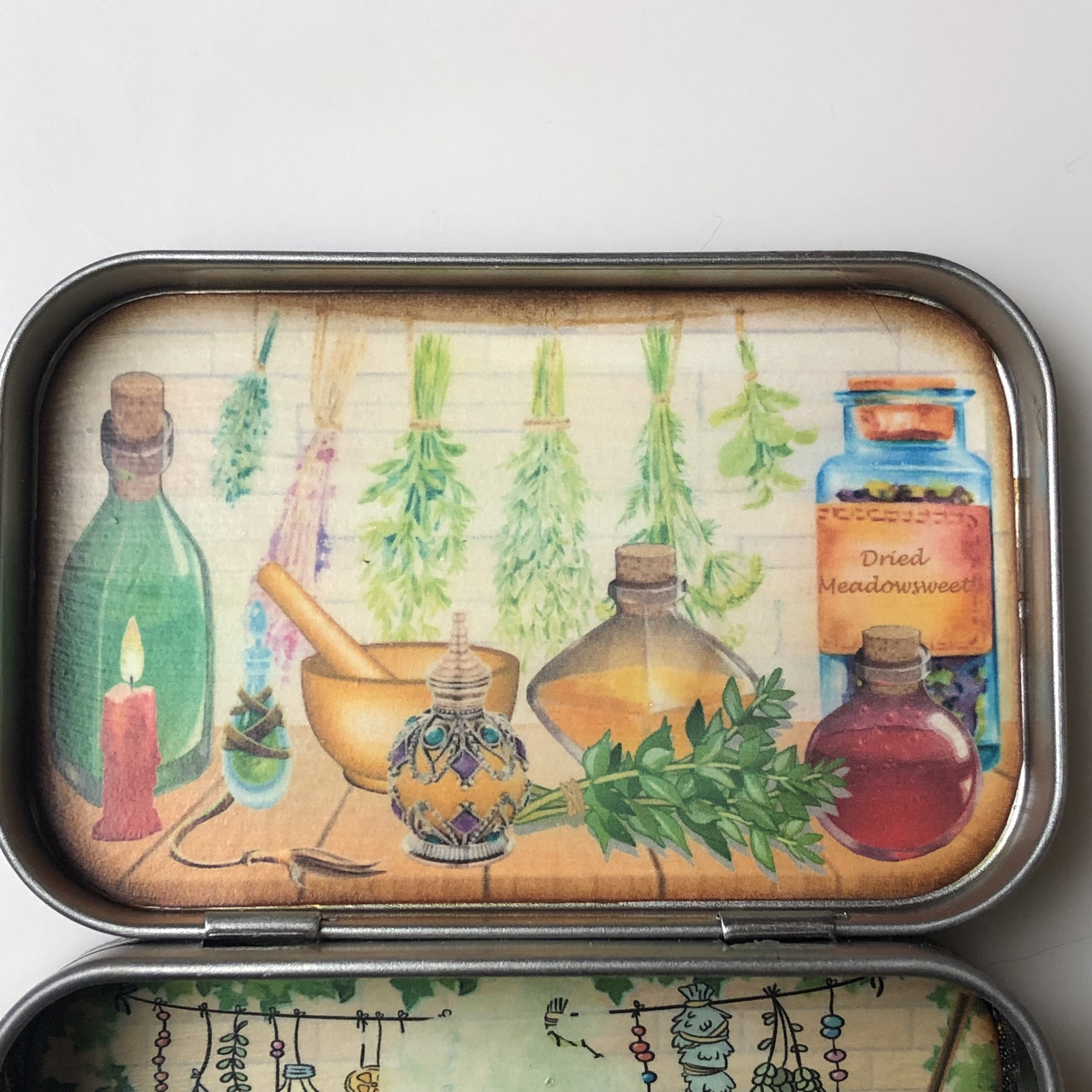 Vintage Witch's Love Potion Altered Tin | Etsy