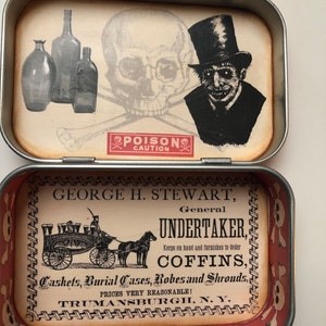 Vintage Style Poison Altered Tin - Etsy