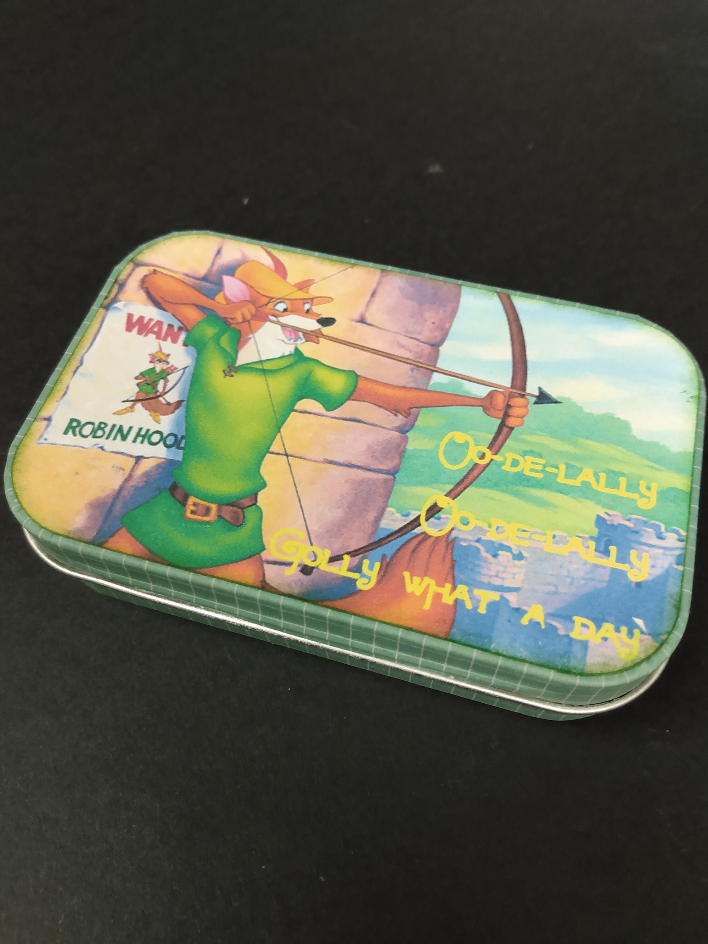 Disney's "robin Hood" Altered Tin - Etsy