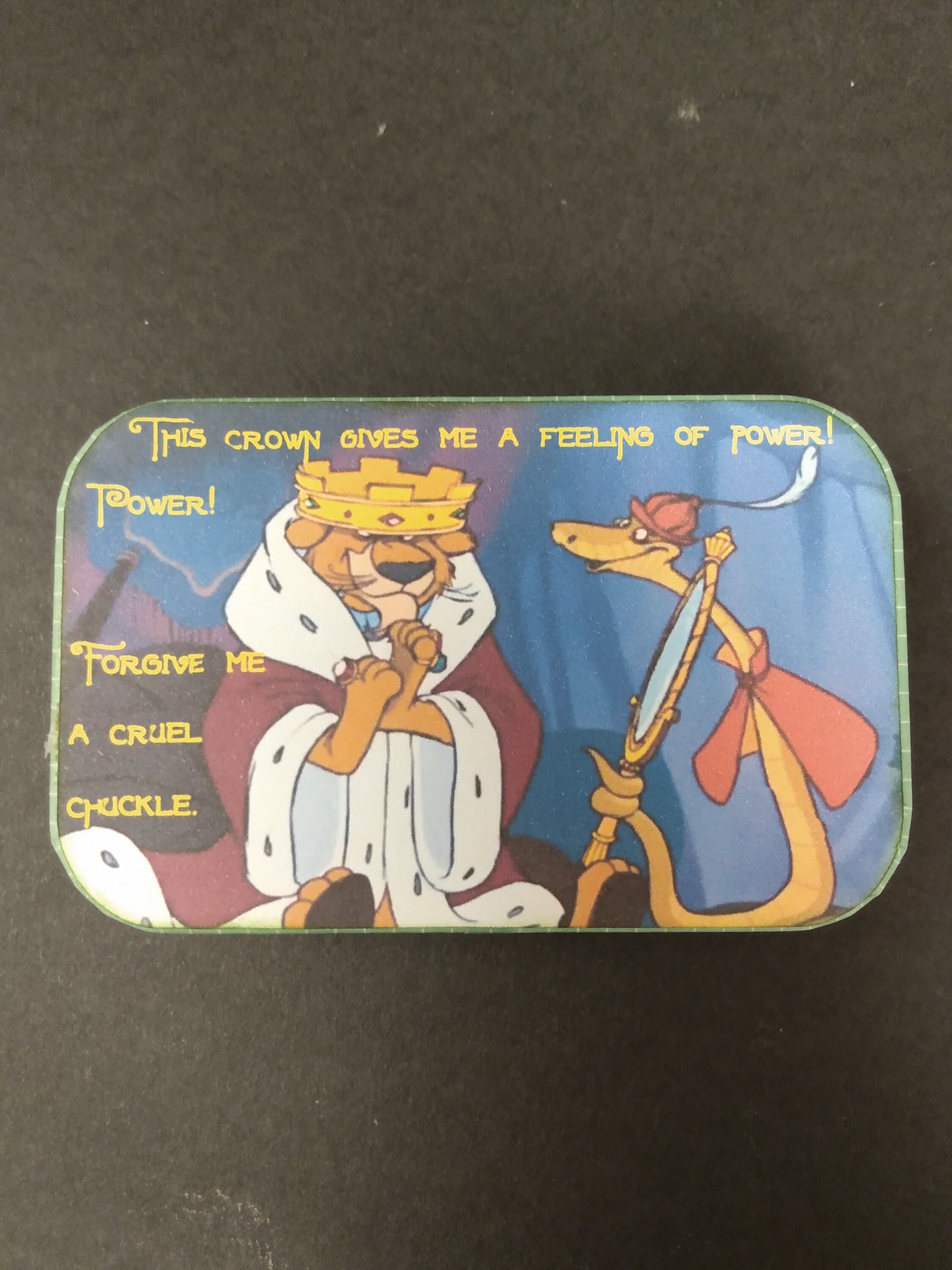 Disney's "robin Hood" Altered Tin - Etsy