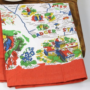 Wisconsin Towel | Wisconsin Kitchen Towel | Wisconsin Tea Towel ...