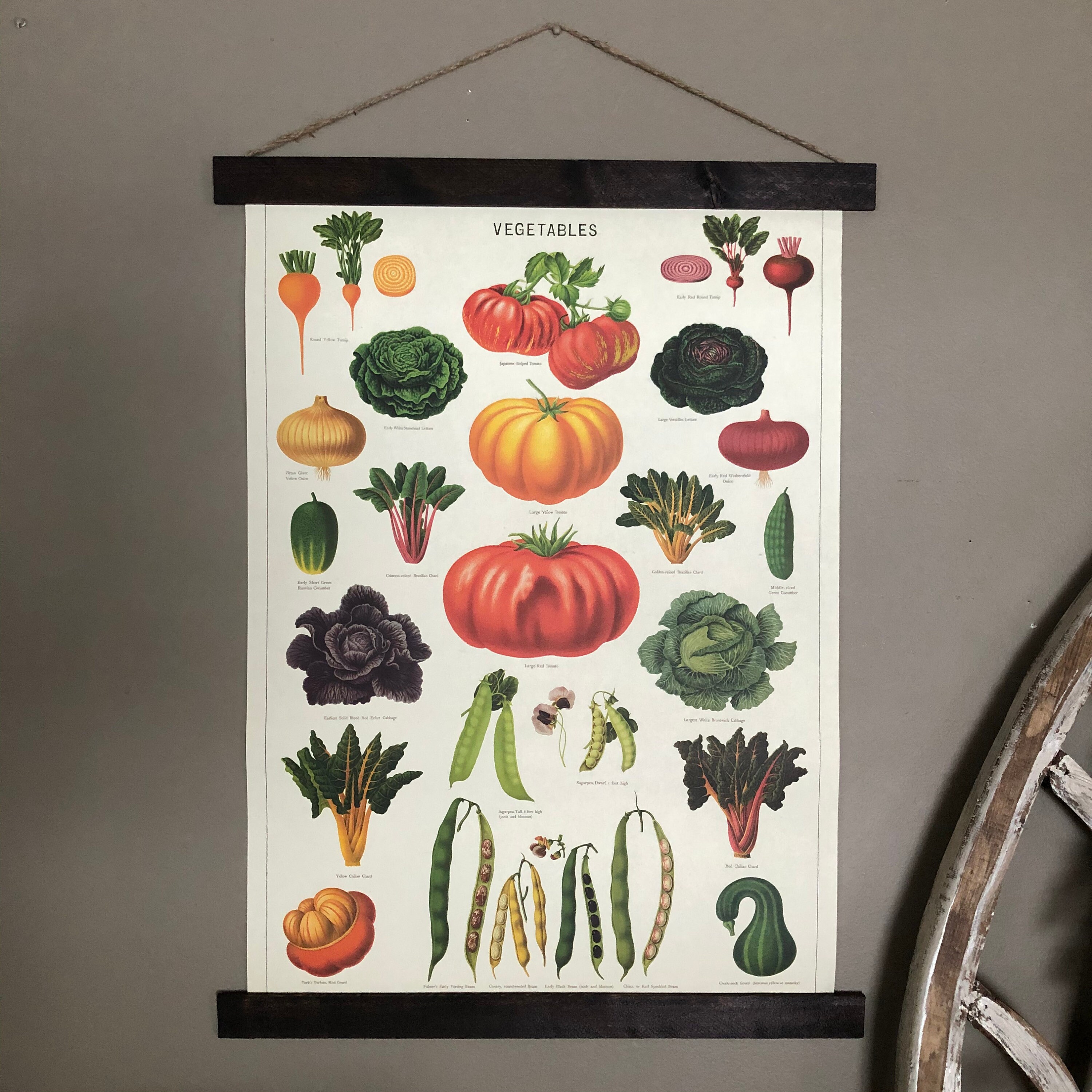 Vegetable Poster | Vegetable Print | Vegetables Poster | Vegetables ...