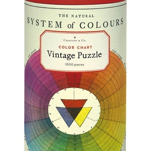 Color Chart Puzzle 1000 Piece Puzzle Color Wheel Puzzle Jigsaw Puzzle ...