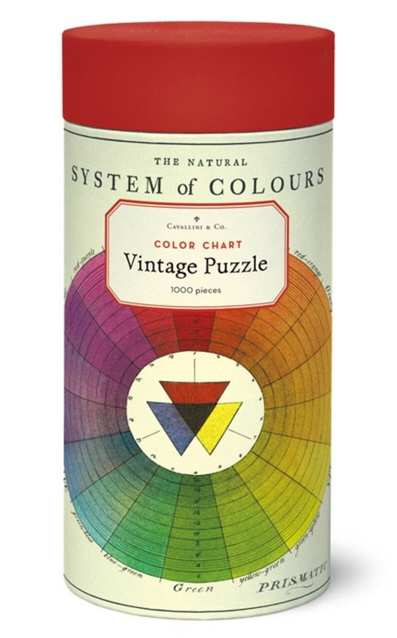 Color Chart Puzzle 1000 Piece Puzzle Color Wheel Puzzle - Etsy