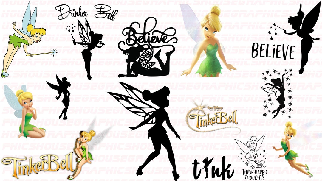 Tinkerbell Pack Svg, Png - Etsy