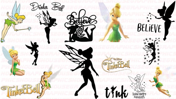 Tinkerbell Pack Svg Png | Etsy