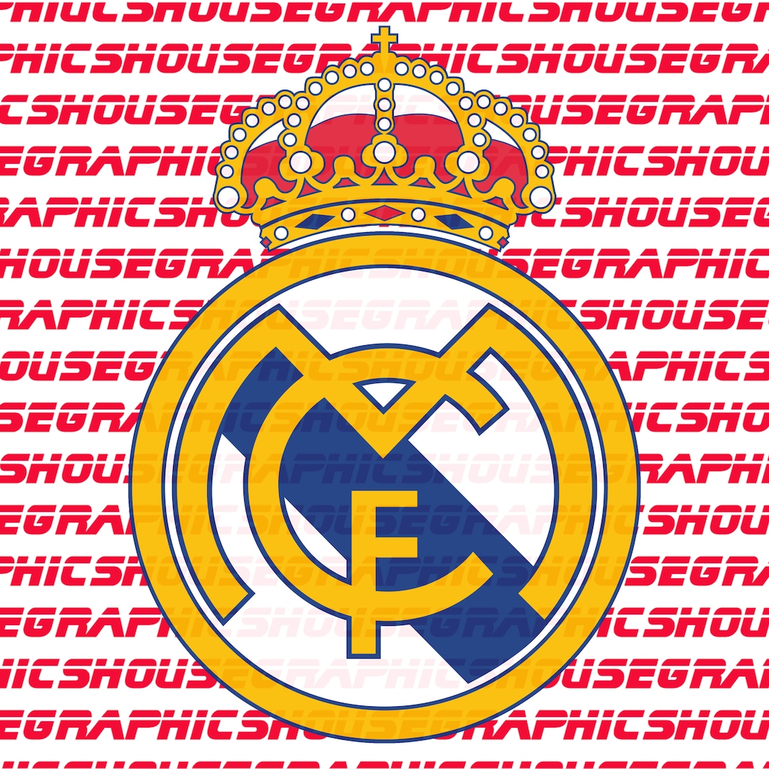 Real Madrid Badge Svg, Png Transparent & Layered. - Etsy