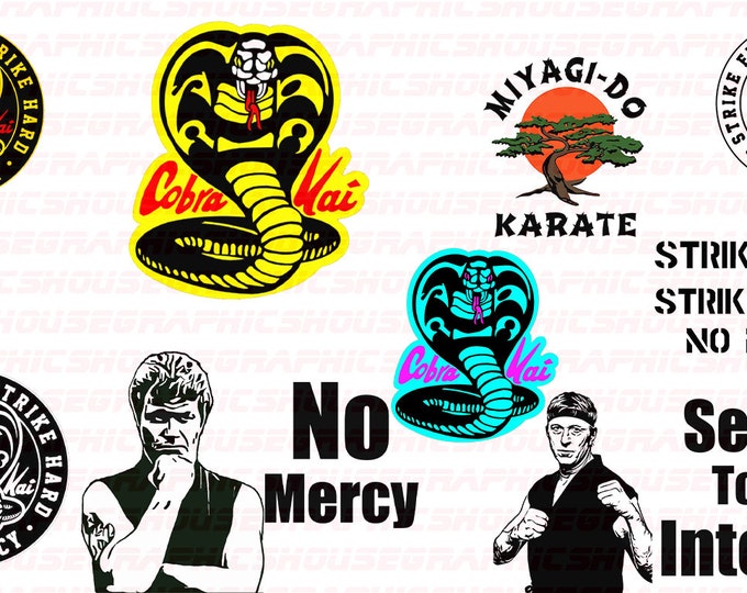 Miyagi Do Cobra Kai Karate Kid Svg Png Layered - Etsy Canada