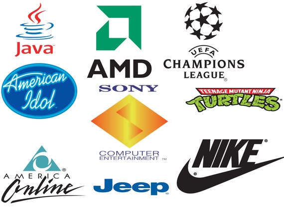 Old Logos Of Famous Companies