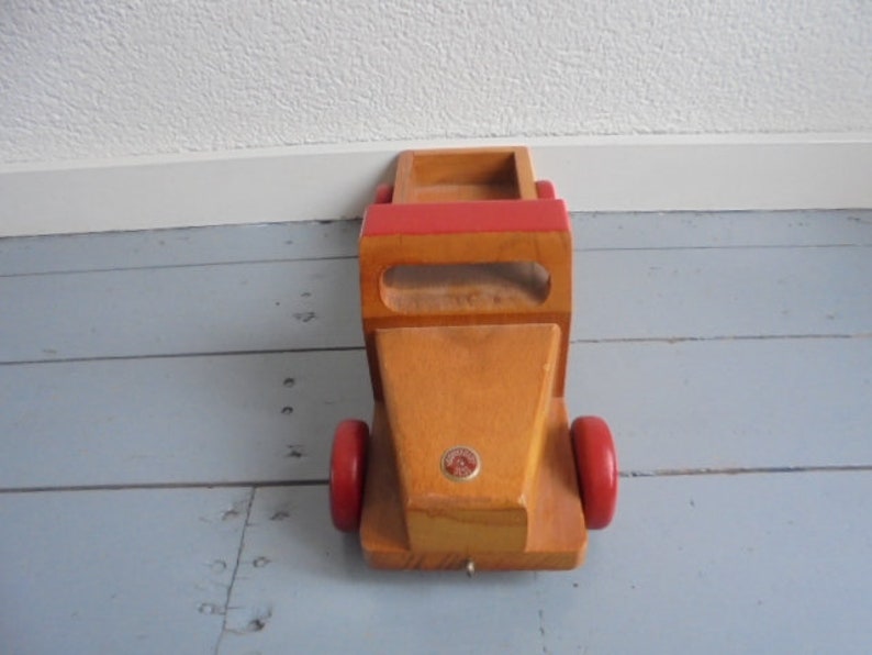 Vitage Wooden Toy Car/nooitgedacht Car/wooden Truck/antique - Etsy