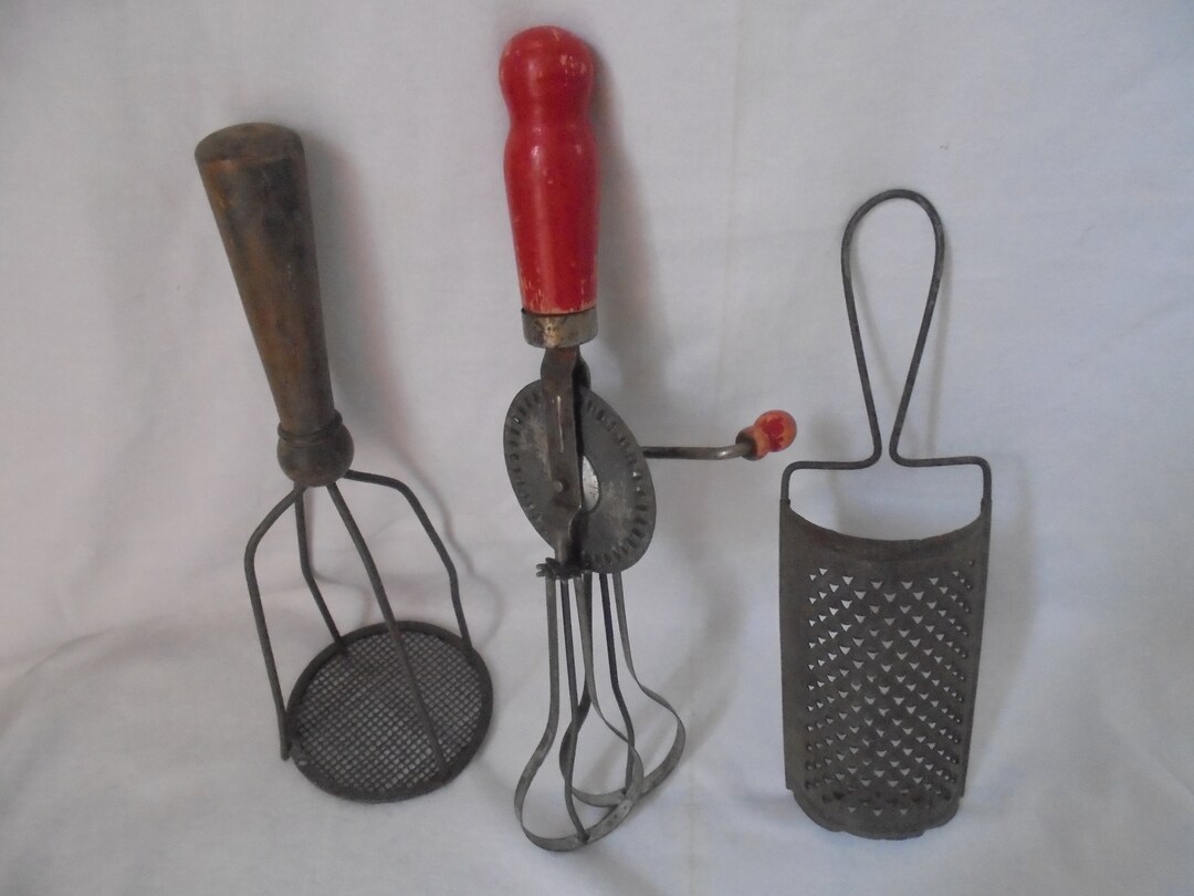 Vintage French Kitchen Supplies/kitchen Decoration/puree Masher--file ...